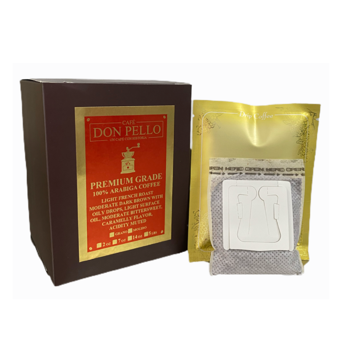 Drip Coffee Filter Box of 10 Filters – Don Pello